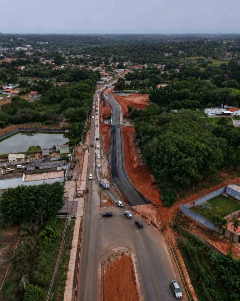 Ponte Guará/Núcleo Bandeirante - Duplicação em reta final - Jornal do Guará